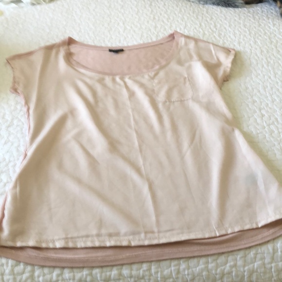 Express | Tops | Express Top Soft Pink | Poshmark